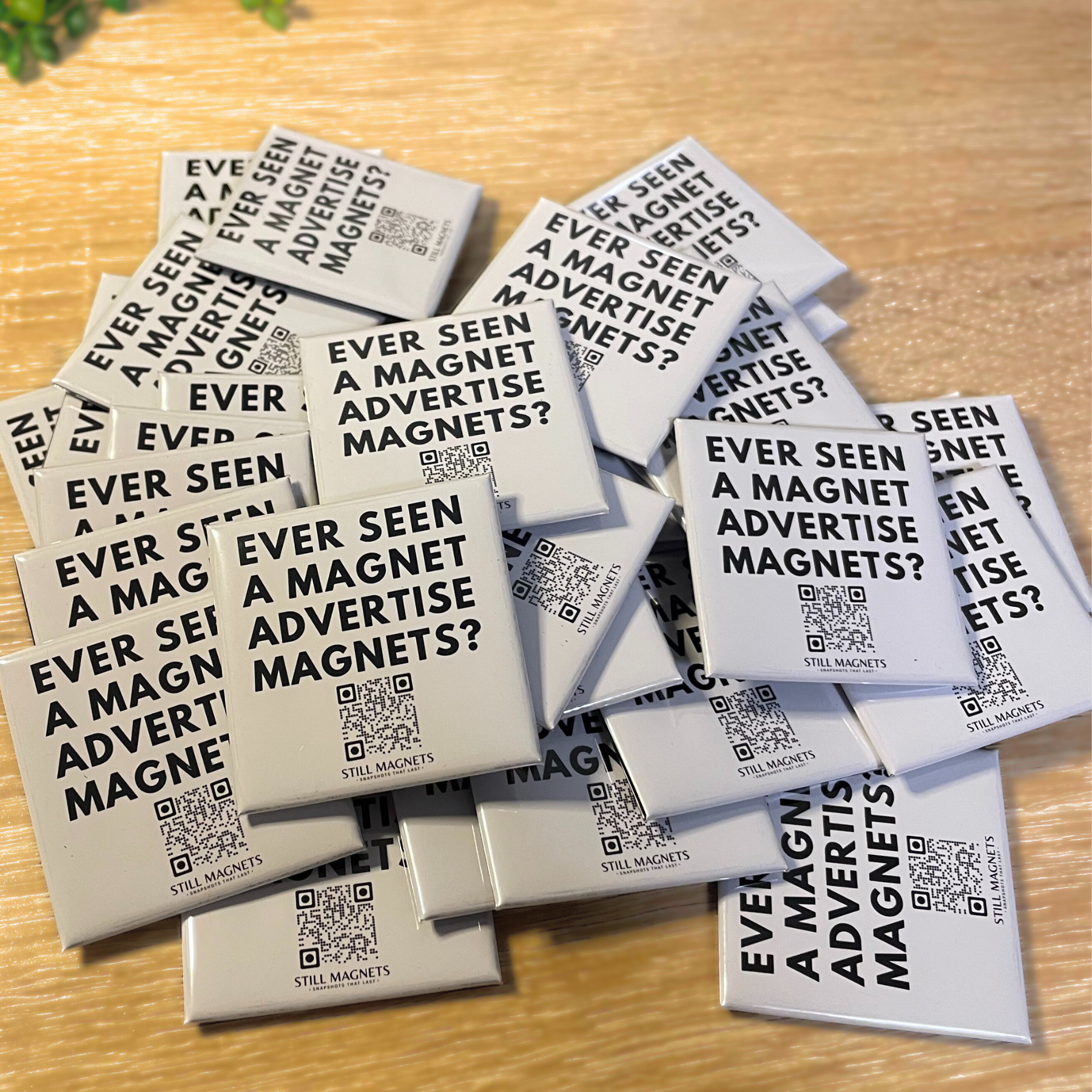 Bulk Branded Magnets | 50x50mm – Still Magnets